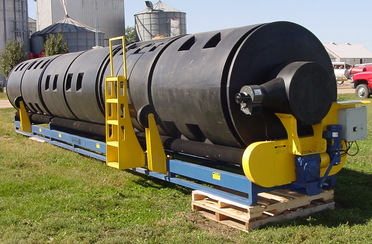 Compostaje en tambor rotatorio – Compostando Ciencia Lab.